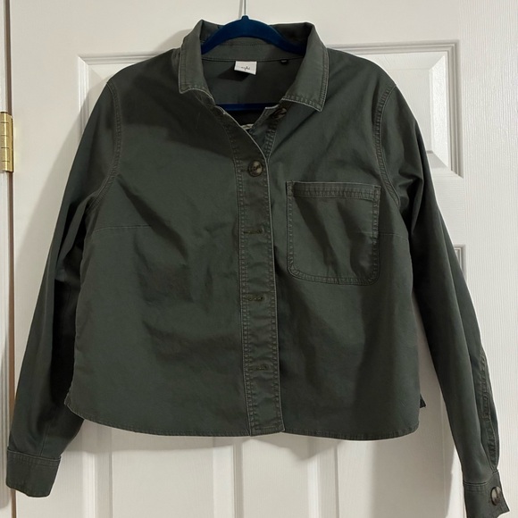 CAbi | Jackets & Coats | Cabi Olive Utility Jacket | Poshmark